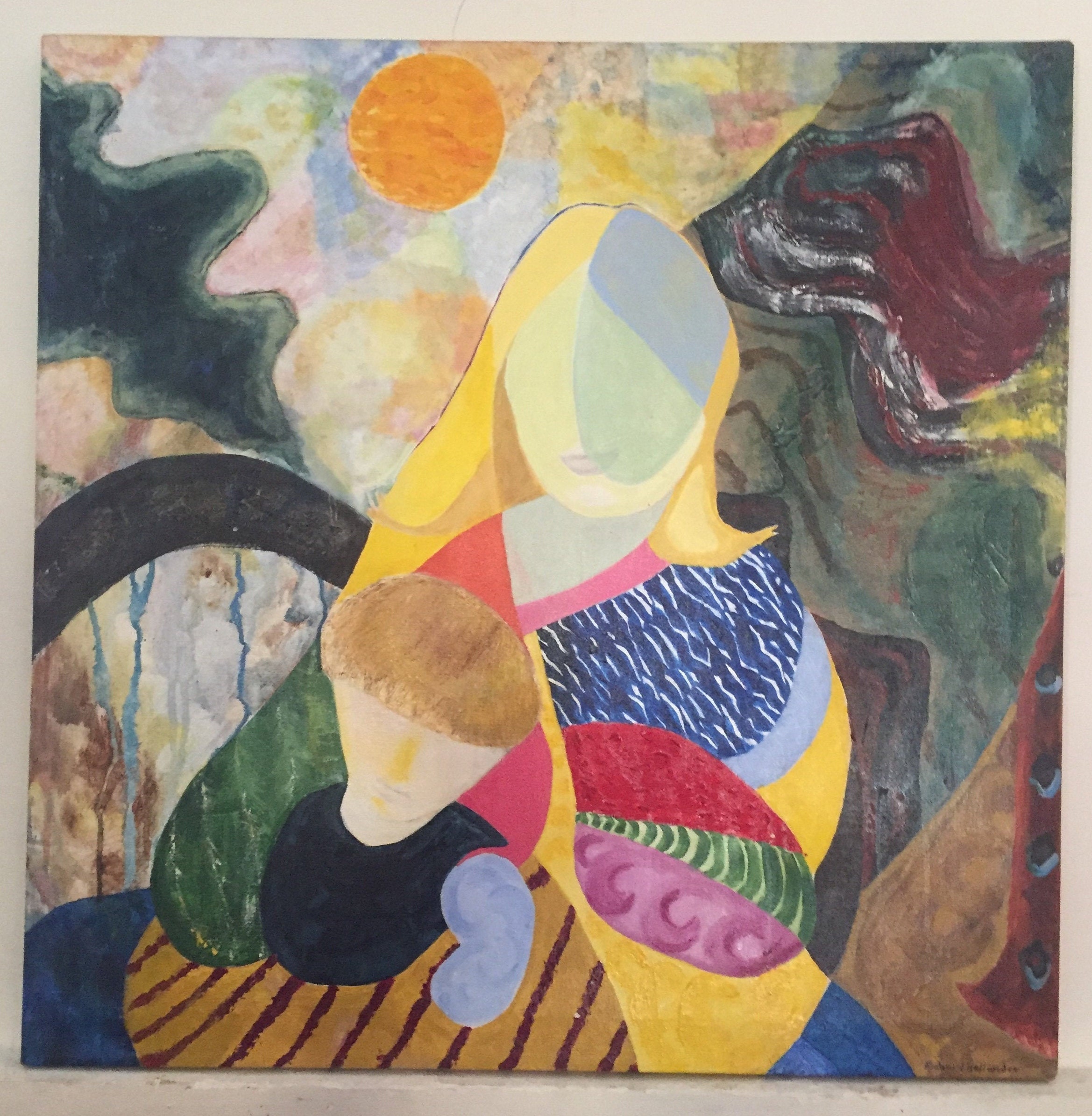 20 Outstanding abstract painting mother and child You Can Save It Free ...