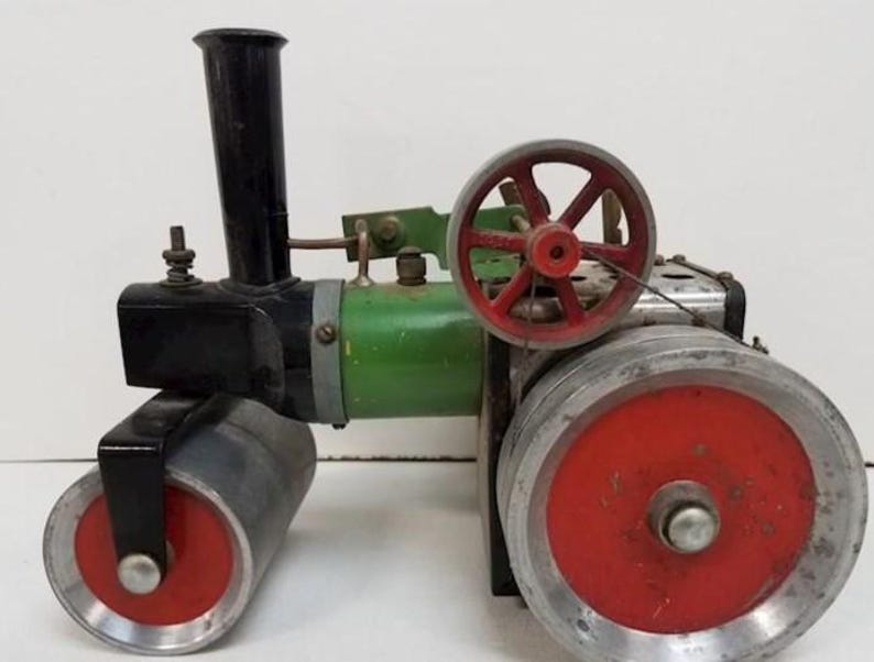 Vintage Mamod Steam Engine Roller Metal Model Vehicle Tractor - Etsy