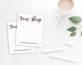 Product Backing Card - Etsy