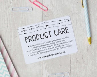 Product Information Card - Etsy