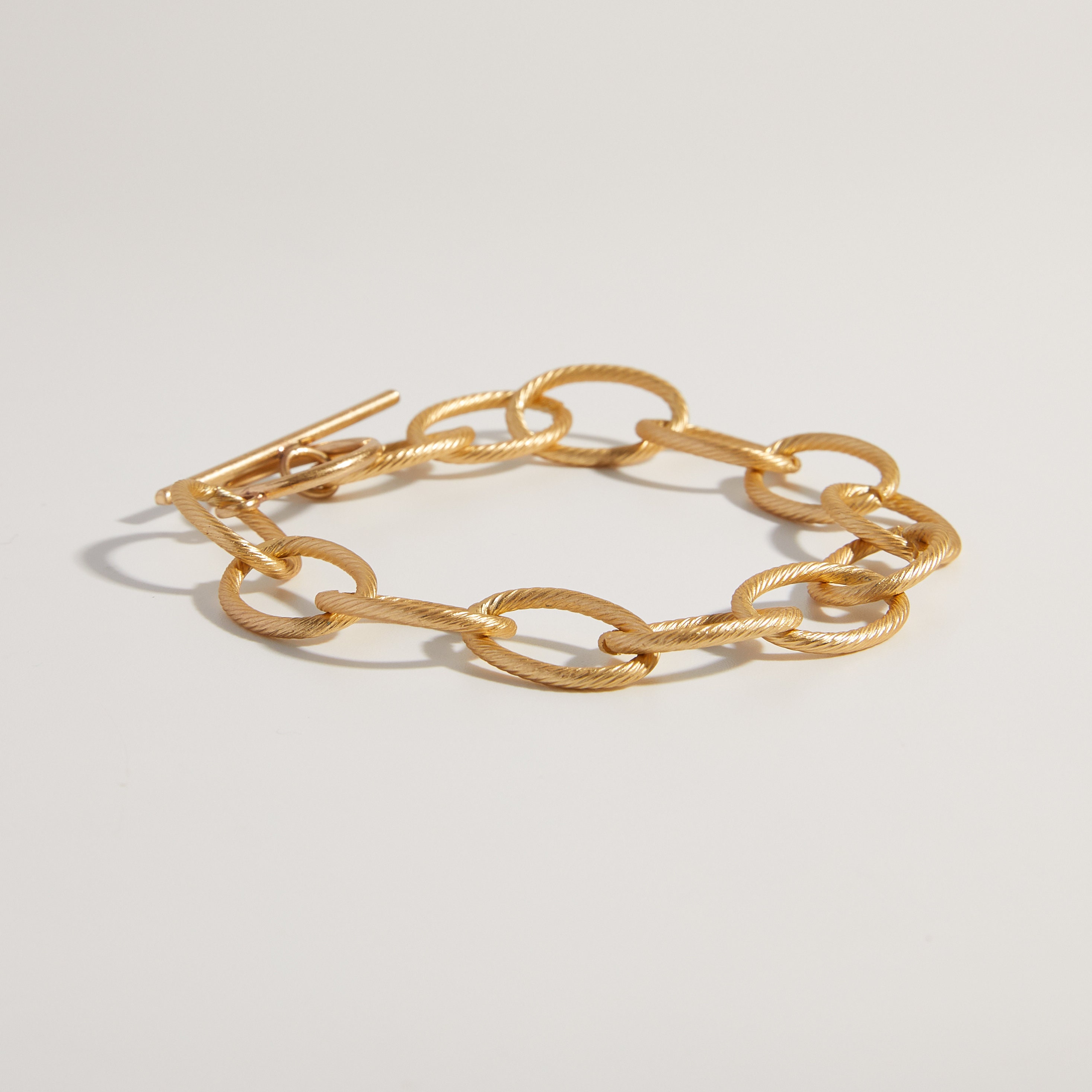 Chunky Gold Chain Bracelet Chunky Gold Chain Bracelet Matte - Etsy