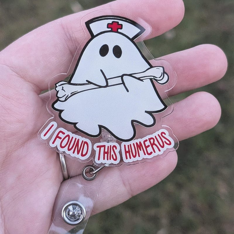 Fall Funny Badge Reel - Etsy UK