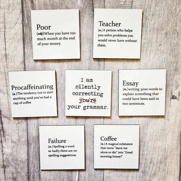 Funny Quote Magnets - Etsy