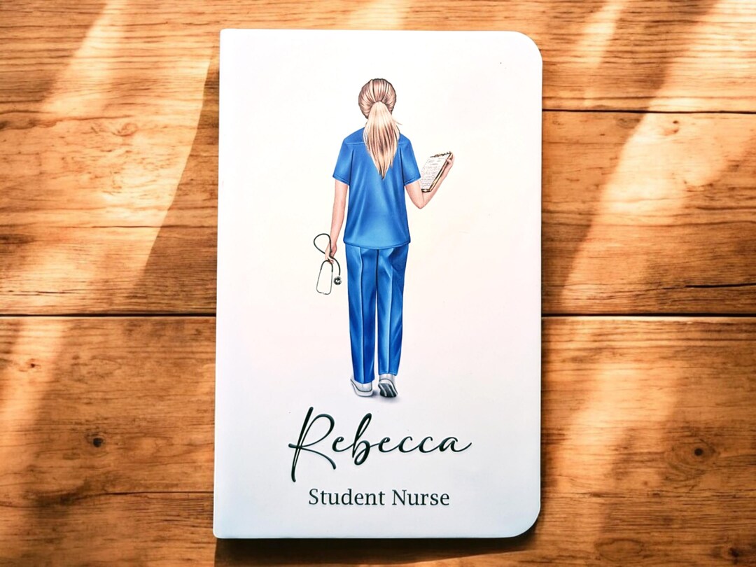 Custom Personalised Nurse Notebook, A6 and A5 Notepad, Lots of Styles ...
