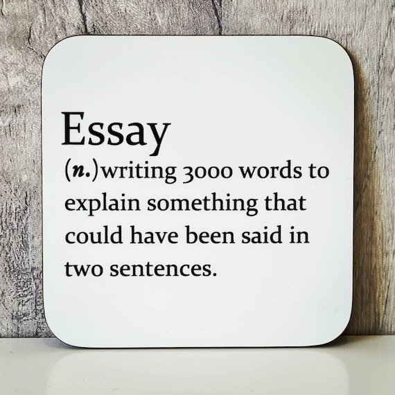 Sarcastic essay Dictionary Definition Coaster Funny Etsy sarcastic-essay-dictionary-definition-coaster-funny-etsy