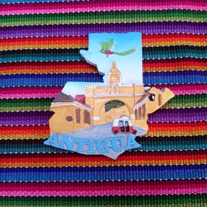 Handmade Guatemala 3D Resin Fridge Magnet: Travel Souvenir - Etsy