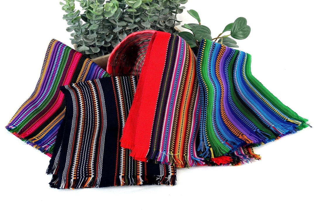 Guatemalan Tortilla Wrap Handmade Handwoven Tortilla Bread Warmer Table ...