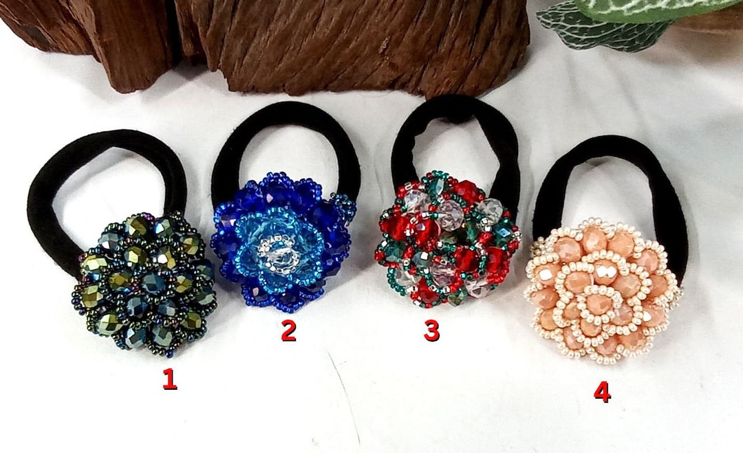 Guatemalan Elastic Pony Tail Tie Hair Accessory Hair Holder Handmade ...