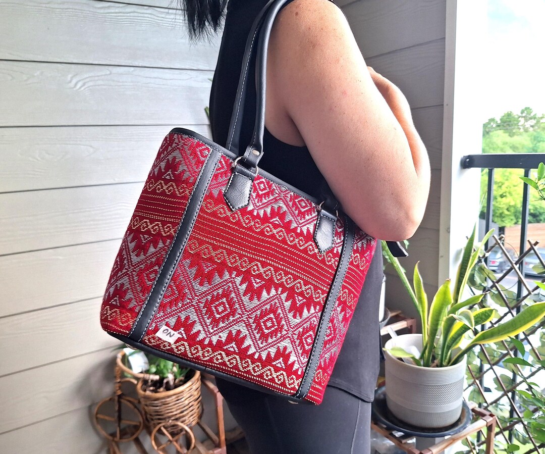 Handmade Guatemalan Tote Bag: Mayan Artisan Crafted Handbag - Etsy