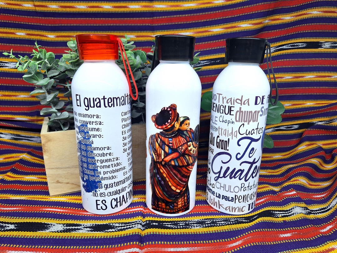 Guatemalan 32 Oz Metal Water Tumbler Thermos (FREE SHIPPING) - Etsy