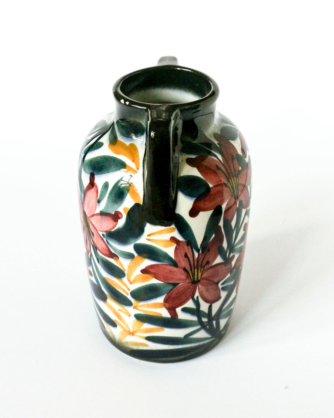 Vintage 1930s Vase in Art Nouveau Design 30s Schramberg Germany ...