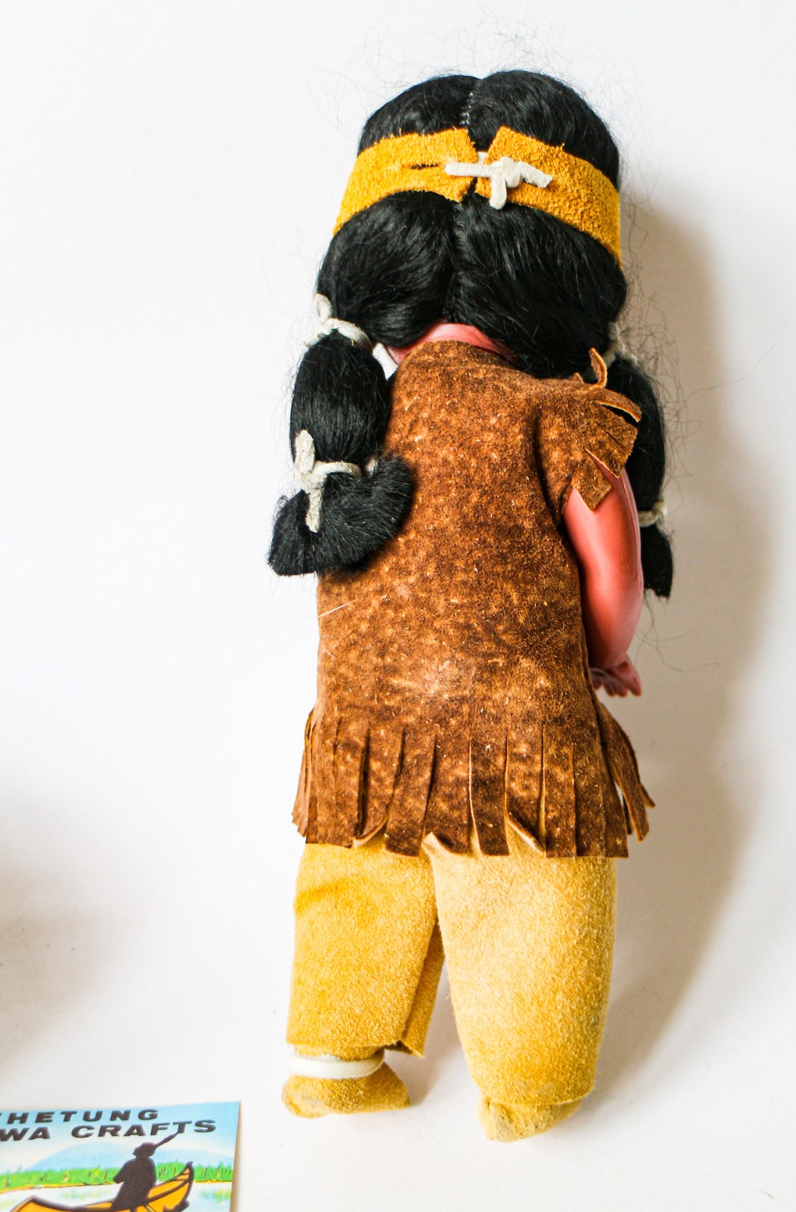Native Canadian Doll - Whetung Ojibwa Indians Crafts - Traditional ...