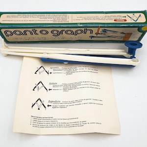 Vintage Pantograph for Drawing, 1970s/1980s German Tool, Art Scaling ...