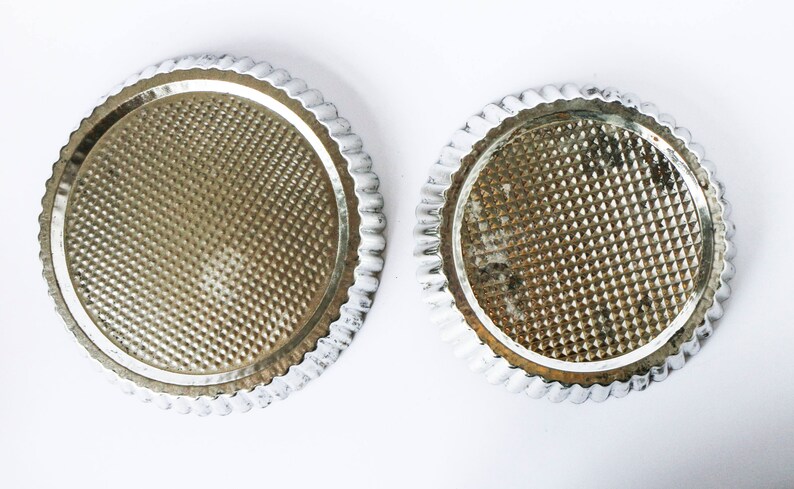 Set of 2 Baking Plates for Paté, Tarte or Cake Vintage Bake Form, 1 ...