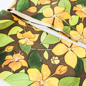 Beautiful Retro Vintage Wallpaper Border - 70s 80s Flower Pattern Style ...