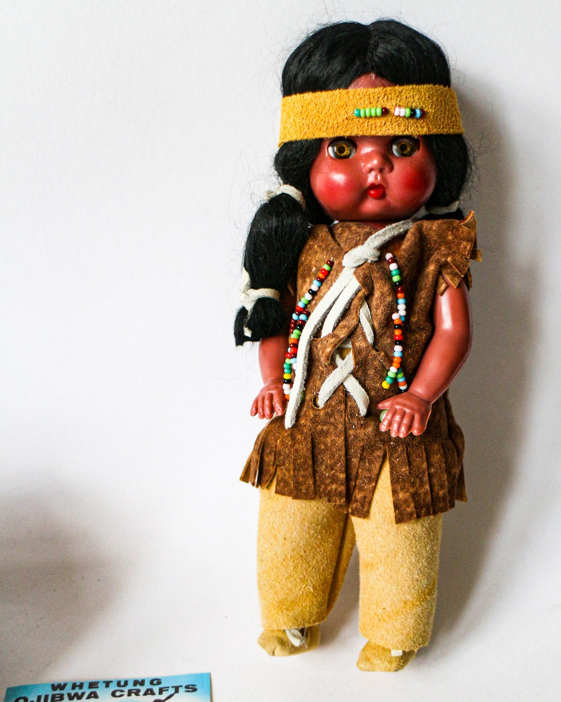 Native Canadian Doll - Whetung Ojibwa Indians Crafts - Traditional ...