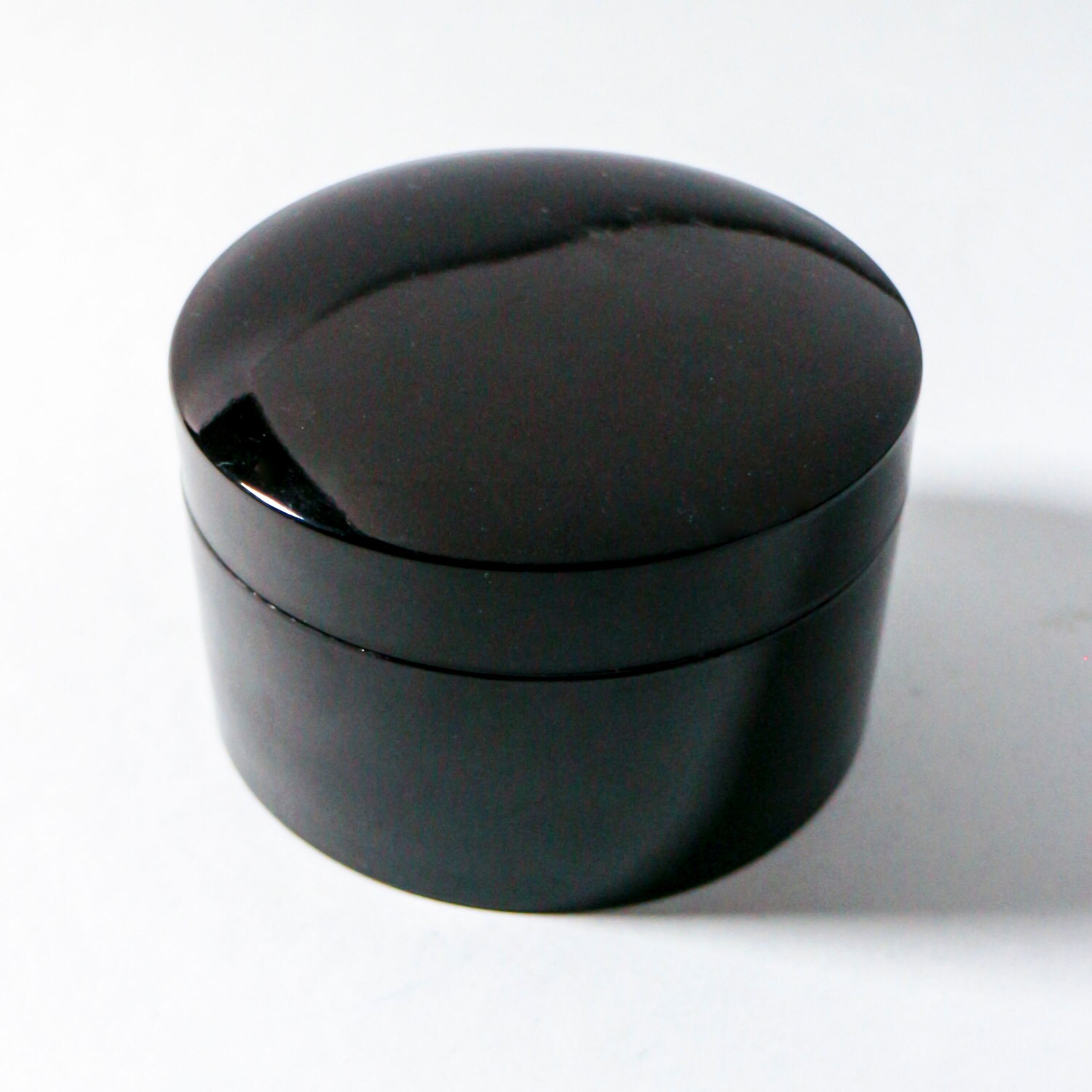 Little Black Sushi Dishes in Capsule Container Japanese Simplicistic ...
