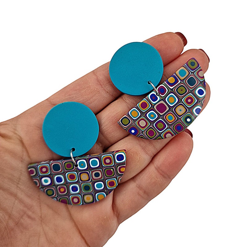 Colorful Earrings - Etsy