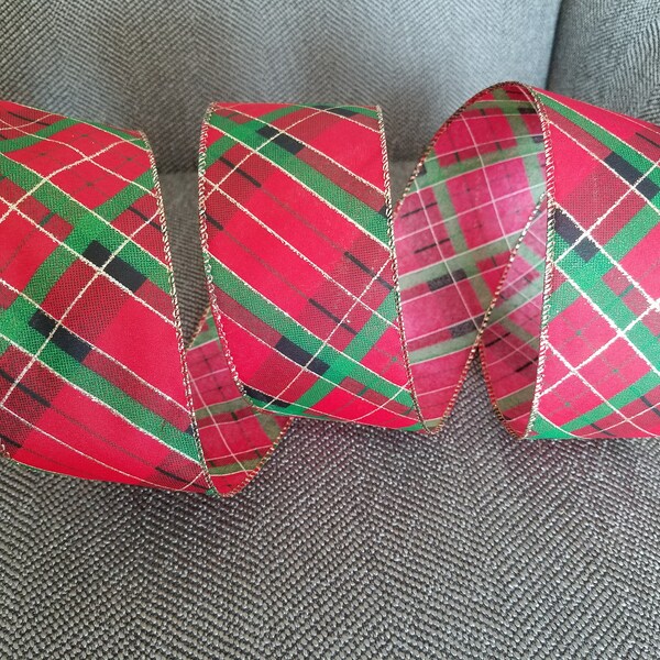 Diagonal Plaid - Etsy