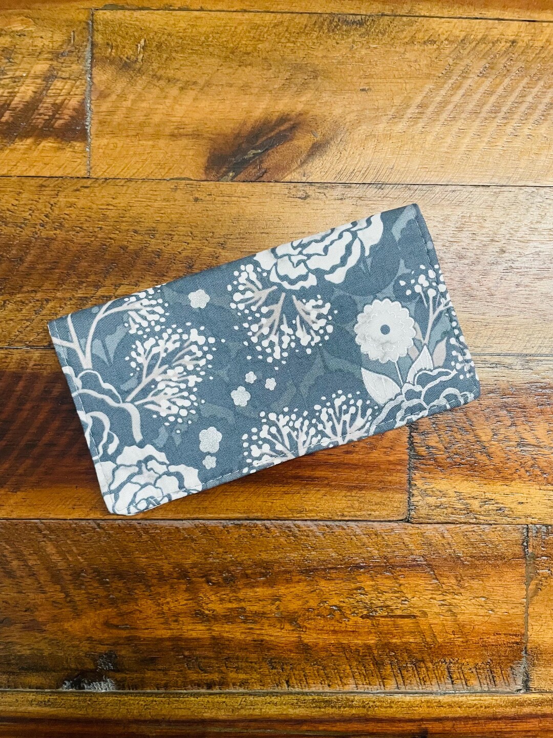 Checkbook Cover, Gift, Travel, Coupon Book, Money Holder, Floral ...