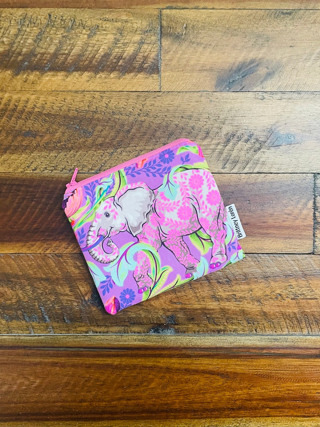 Elephant Change Purse, Coin Bag, Coin Purse, Coin Pouch, Gift Card ...