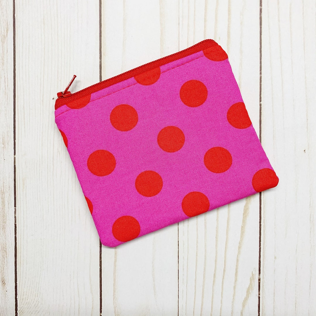 Monedero, Monedero, Monedero, Monedero, Lunares, Regalo, Viaje, Estuche ...