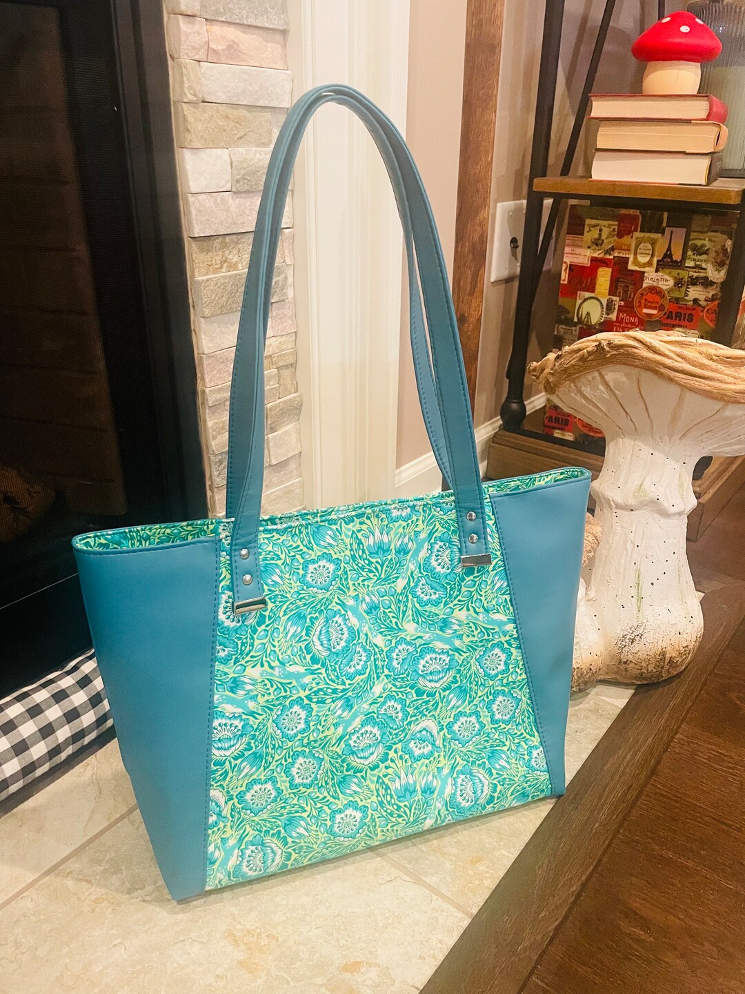 Tula Pink Tote Bag, Work Bag, Laptop Bag, Shoulder Bag, Everyday Tote ...