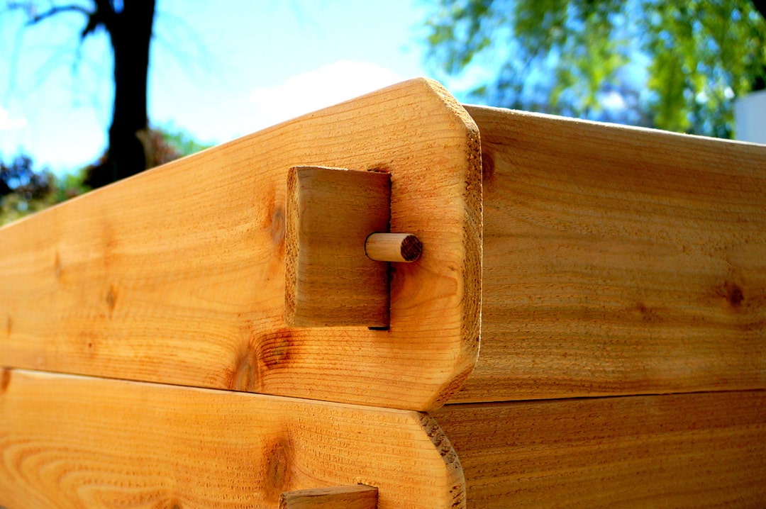 RAISED 3x6 Garden BED KIT Set Cedar Deep Raised Planter Vegetable ...