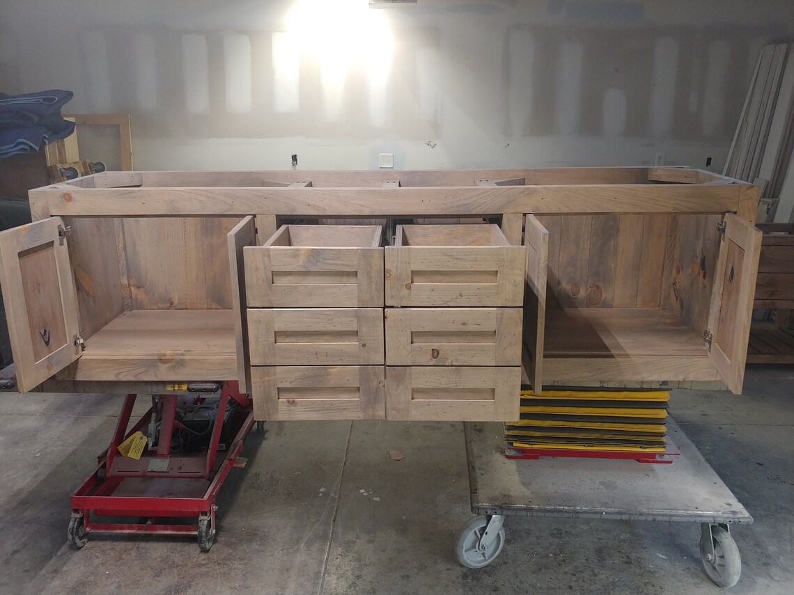 Custom Floating Bathroom Vanity Handmade Fully Water - Etsy