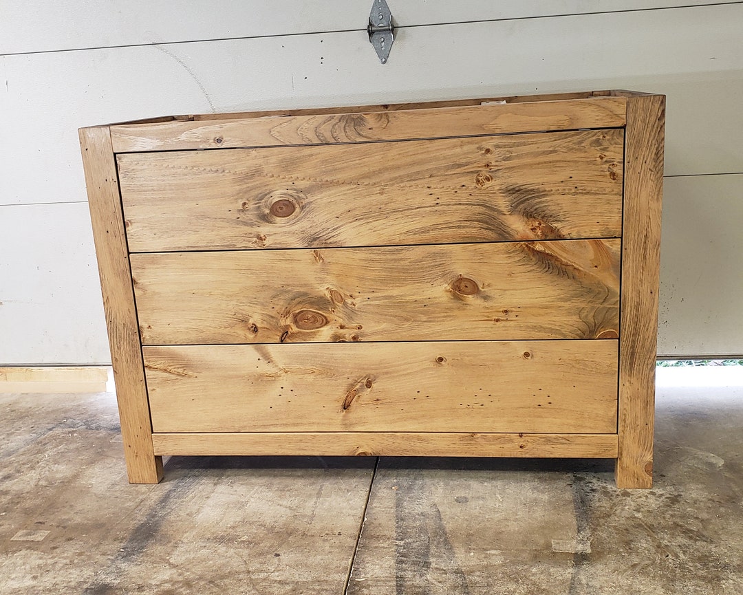 Custom Single Sink Vanity Drawers Are Notched for Plumbing - Etsy