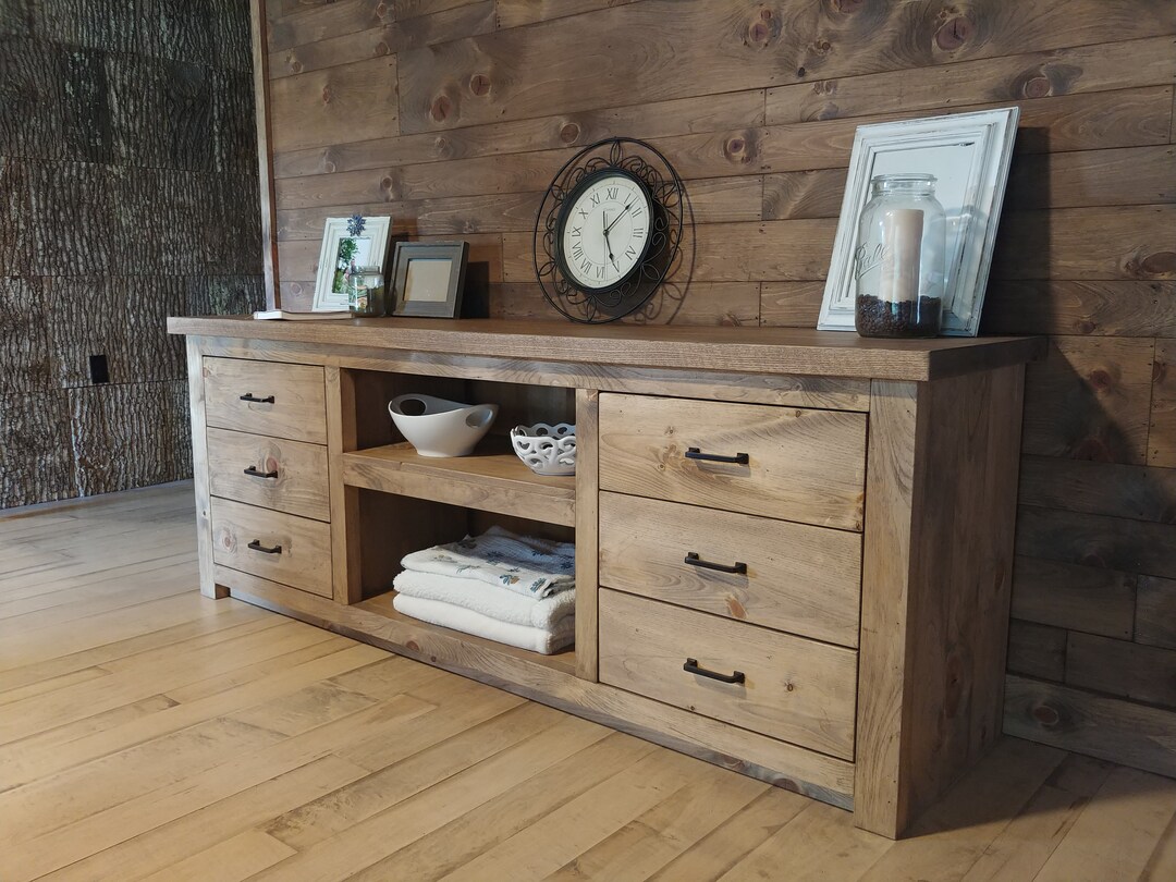 Custom Media Entertainment Center - Handmade, Lifetime Warranty ...