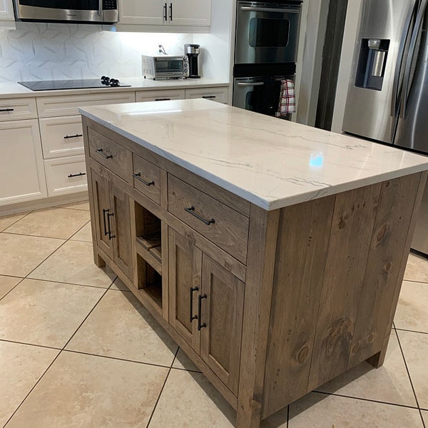 Custom Kitchen Island - Etsy