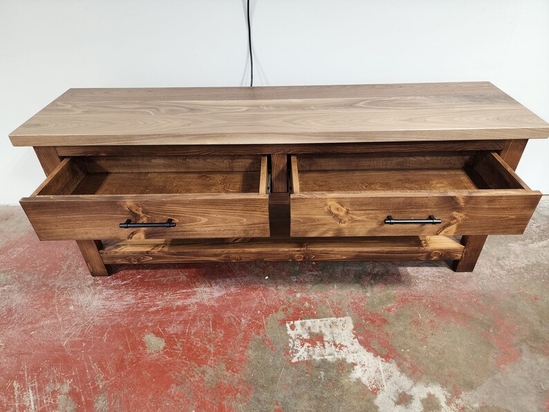Custom Console Table Handmade Premium Hardware Lifetime - Etsy