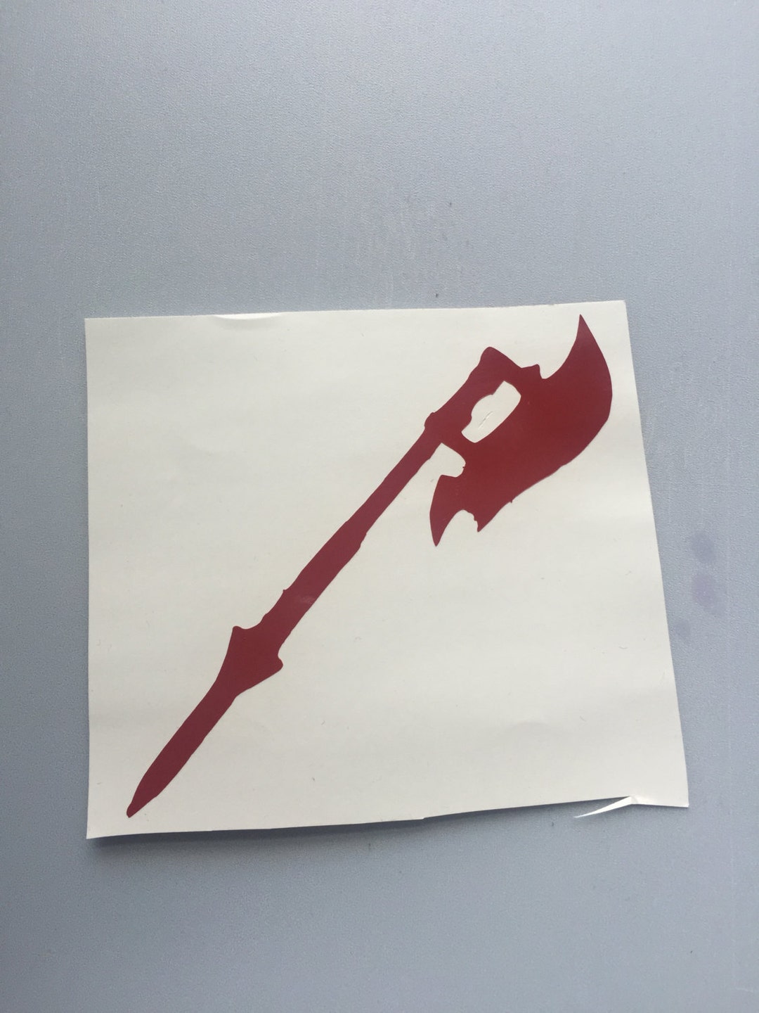 Buffy the Vampire Slayer Scythe for the Chosen One Vinyl Sticker Decal ...