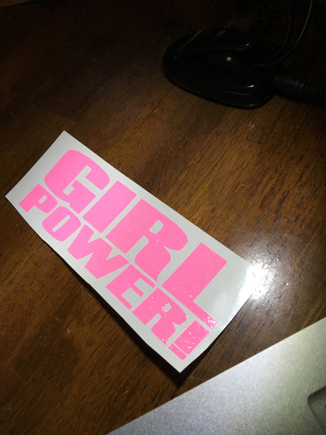 Spice Girls Girl Power! Logo Pink Glitter Vinyl Sticker Decal - Etsy