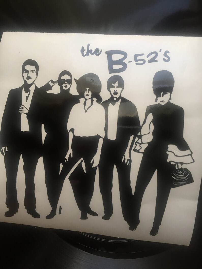 The B-52s First Album Cover Vinyl Sticker Decal - Etsy