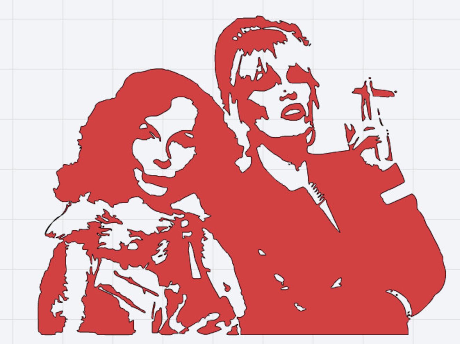 Absolutely Fabulous (abfab) Patsy and Edina Drinking Champagne and ...