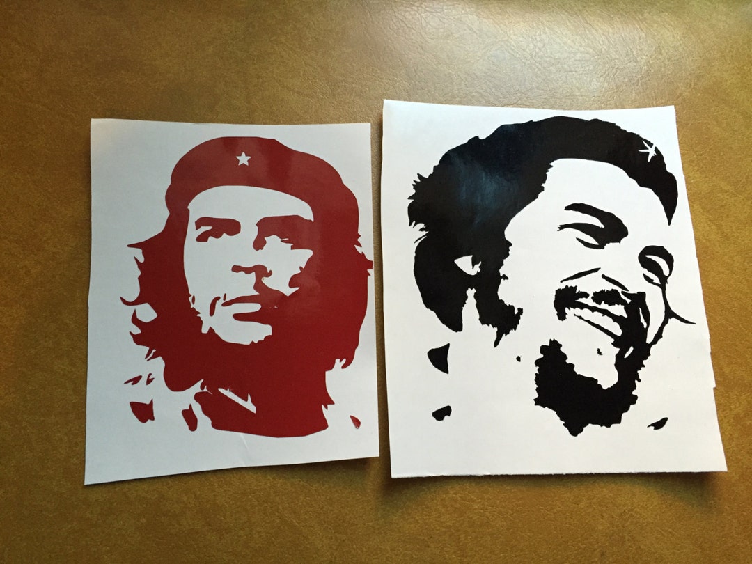 Che Guevara Activist Inspirational Icon Vinyl Sticker Decal in Classic ...