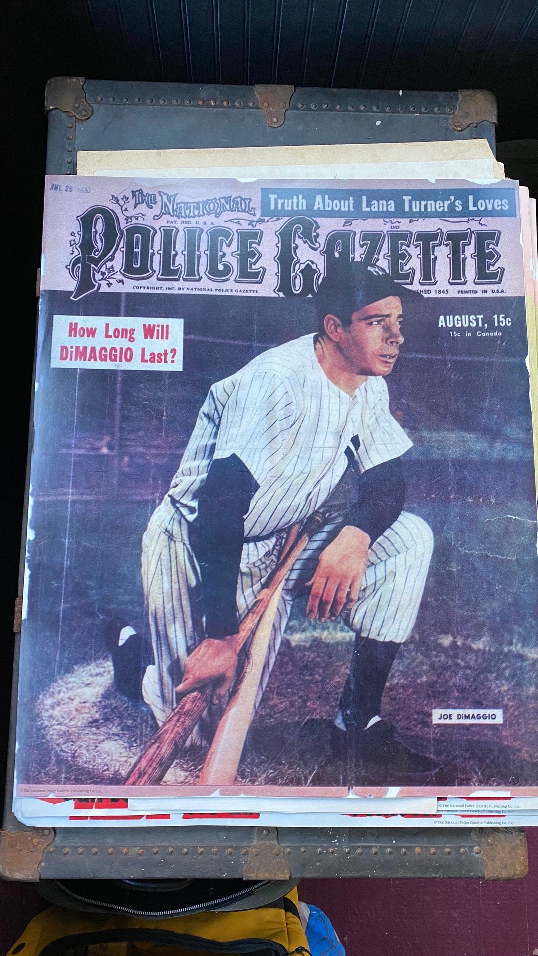 The National Police Gazette Vintage Magazine Posters (multiple Covers ...