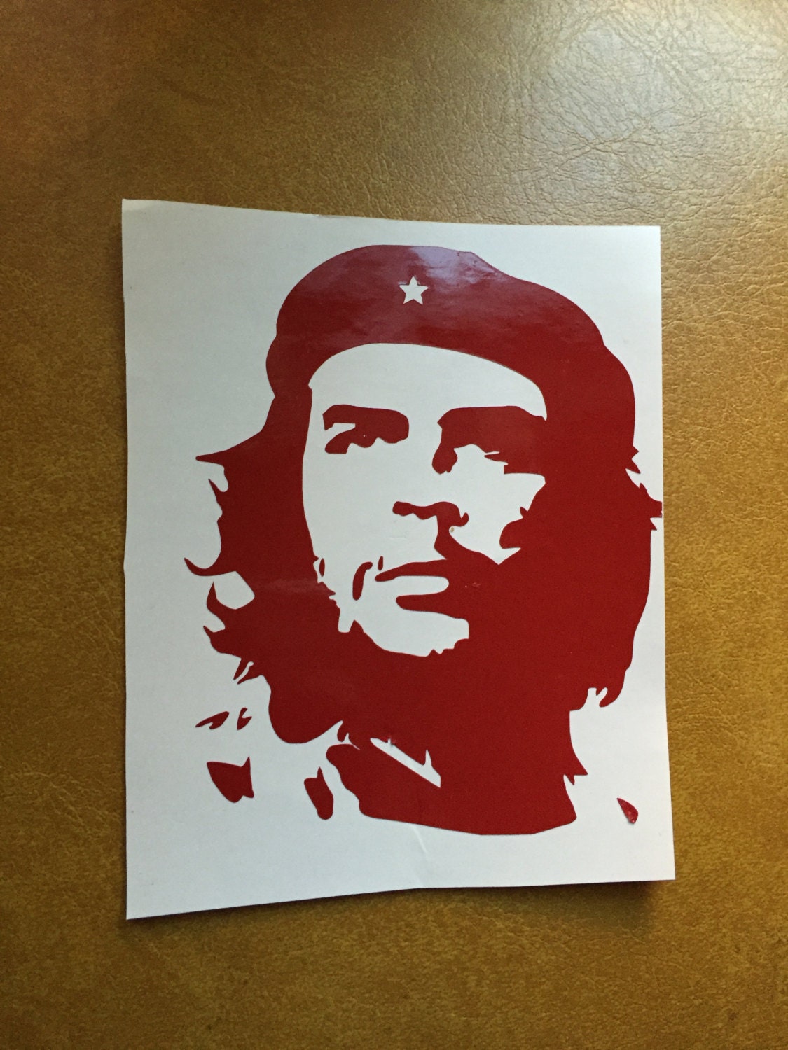 Che Guevara Activist Inspirational Icon Vinyl Sticker Decal in Classic ...