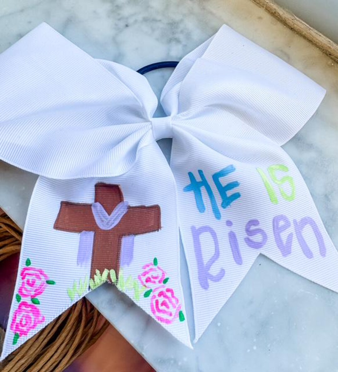 Easter Hair Bow - Etsy