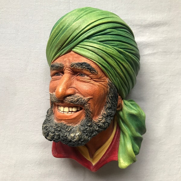 Bosson Head Chalkware - Etsy