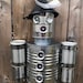 Metal Sculpture, Tin Can Art, Couple Sculpture, Upcycled Art, Tin Can ...