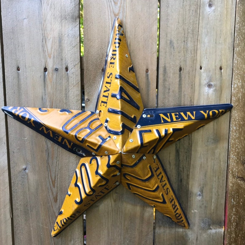 License Plate Star - Etsy
