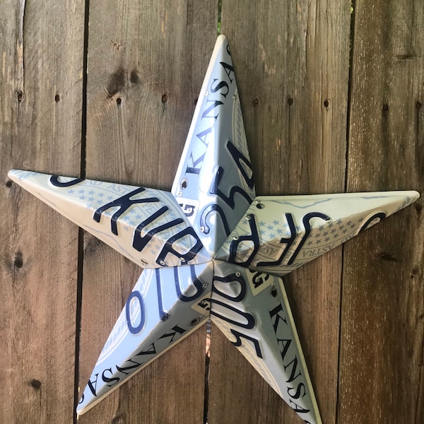 License Plate Star - Etsy