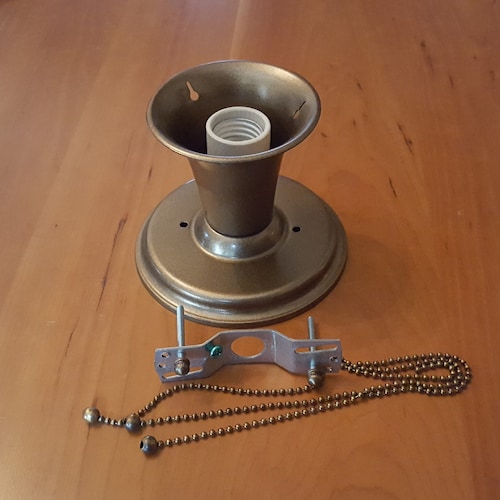 Art Deco Styled New Oil Rubbed Bronze Finished Beaded 3 Chain - Etsy