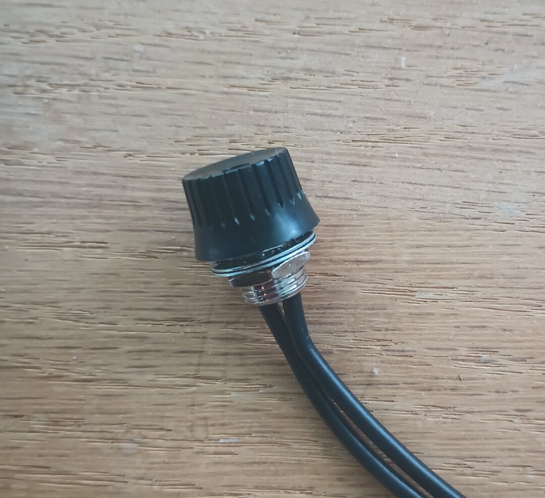 Turn Knob On/off Lamp Light Fixture Switch With Black Plastic Knob - Etsy