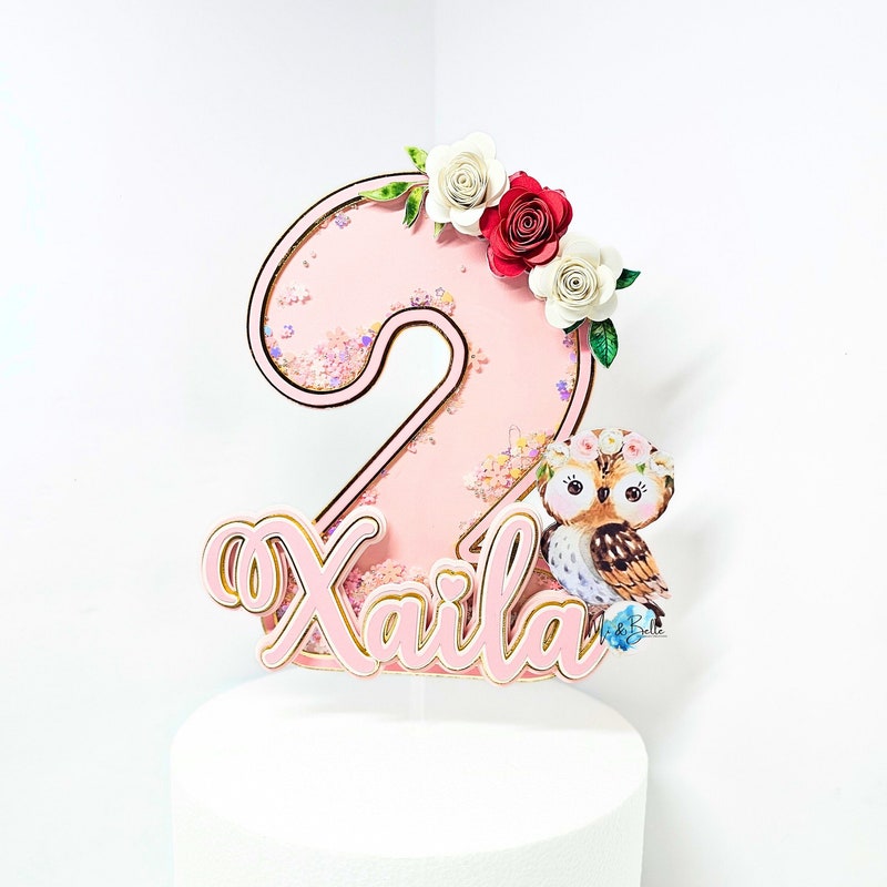 Owl Cake Topper - Etsy