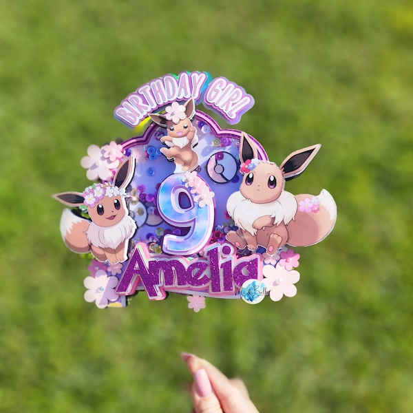 Eevee Birthday Cake - Etsy