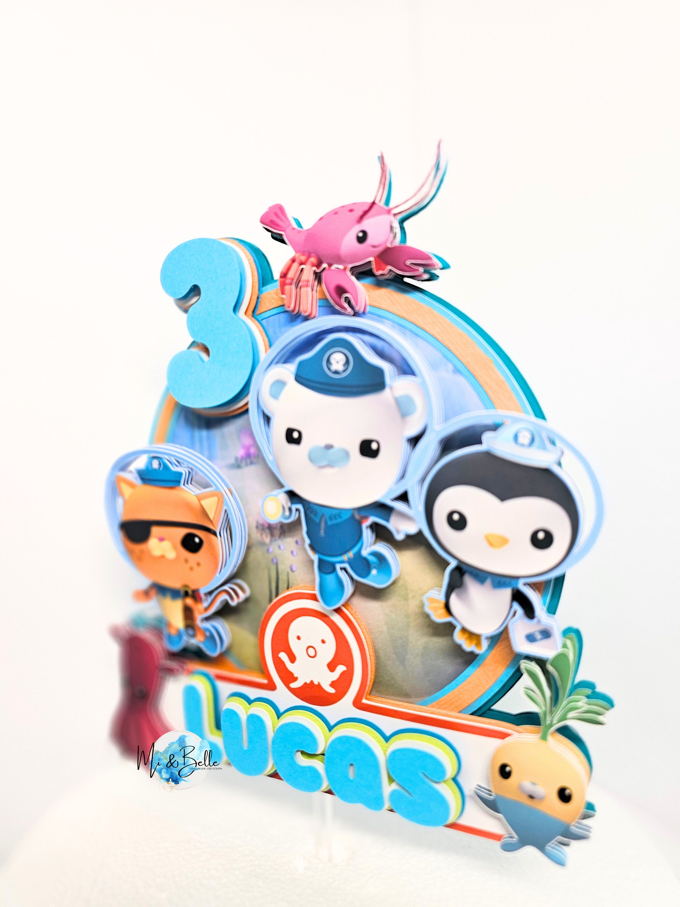 Octonauts Cake Topper, Octonauts Birthday, Octonauts Party Decoration ...